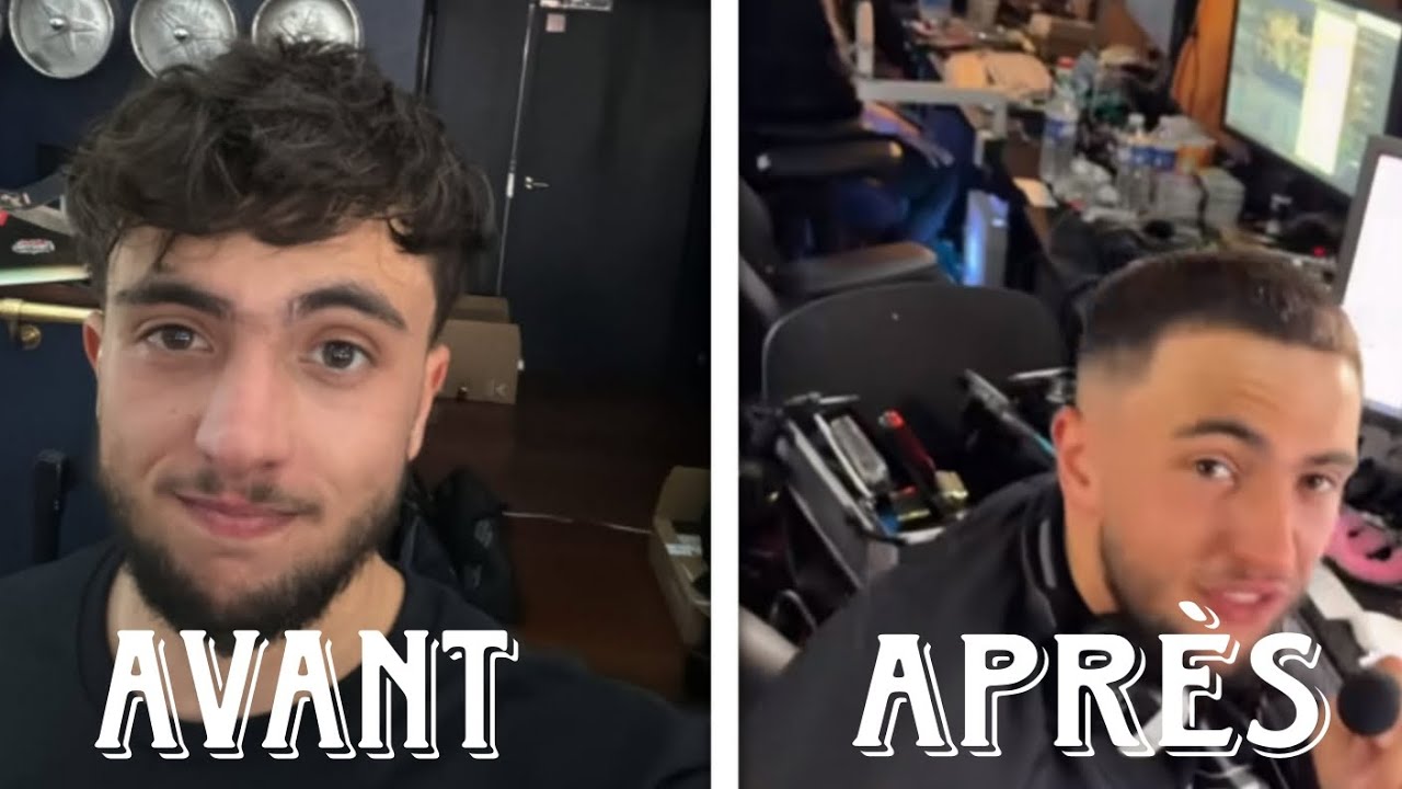 inoxtag fait la buzz cut en stream - YouTube