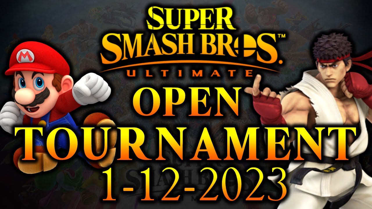 Super Smash Bros Open Tournament Coming 1-12-2023 Lets Talk About It ...