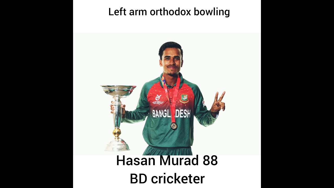 Bangladesh U-19 VS New Zealand U-19 practice match.....Hasan Murad Left ...