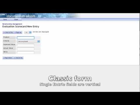 eRoom Report Forms - YouTube