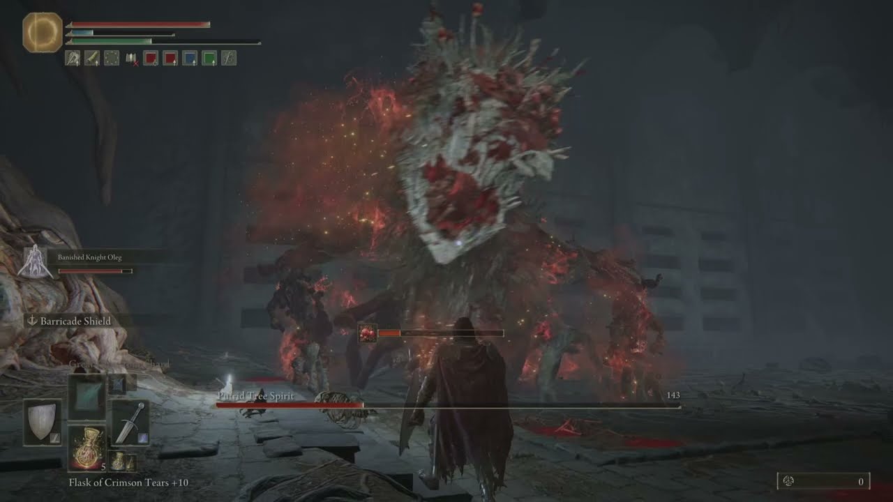 ELDEN RING - Putrid tree spirit fell - YouTube