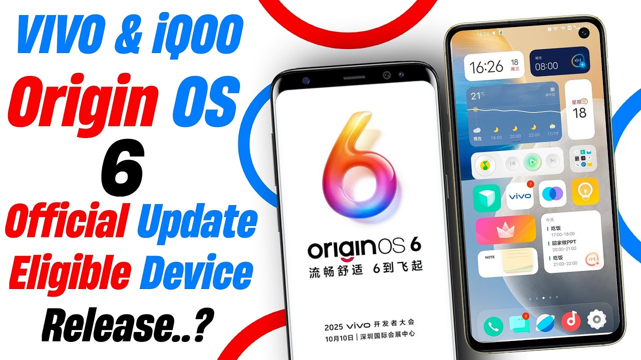 🚀WOW! Vivo Origin OS 6 Official Update Release Date Announced | Vivo ...