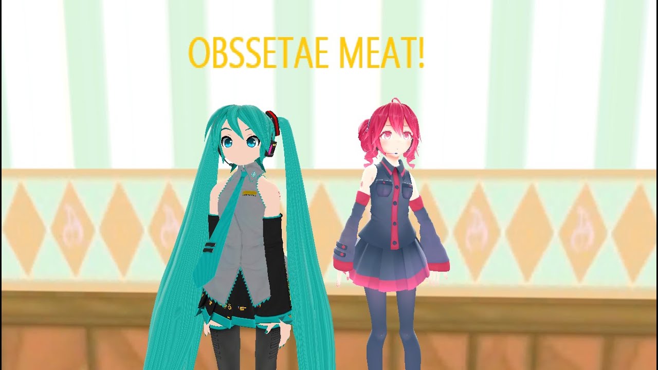 Obsolete Meat PARODY - Hatsune Miku & Kasane Teto - YouTube