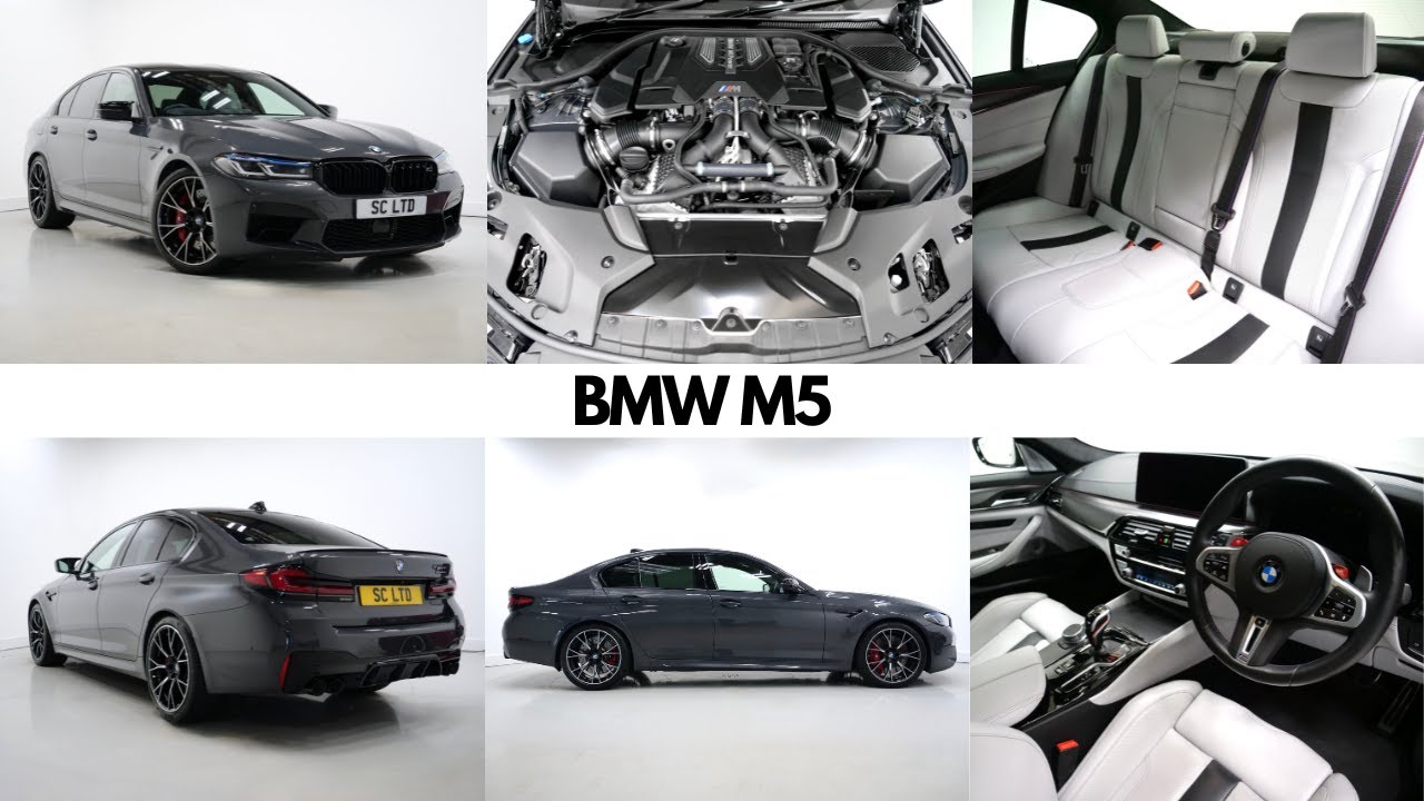 2021 70 REG BMW M5 4.4I V8 COMPETITION XDRIVE AUTO - YouTube