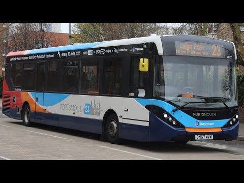 Stagecoach Enviro 200 MMC Bus Ride from Donaldson Road to North End ...