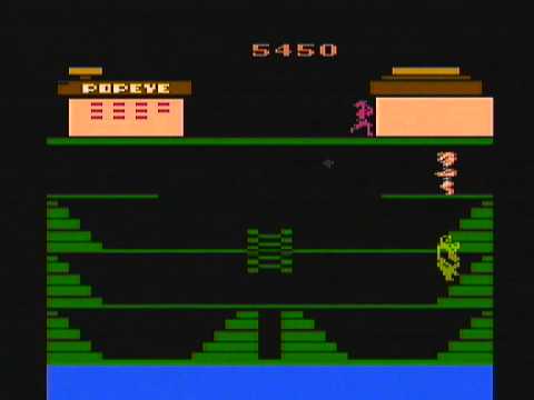Atari 2600 Popeye Game Cartridge by Parker Brothers, An Annotated ...