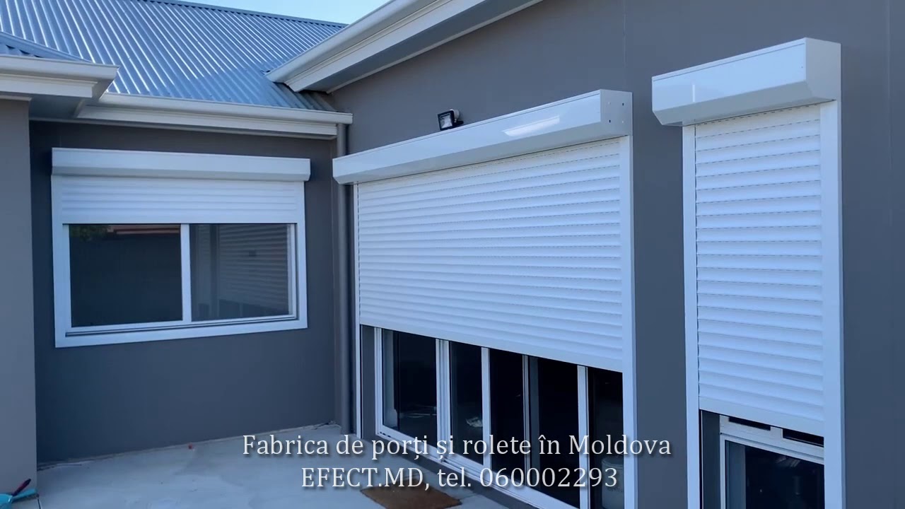 Rolete pentru geamuri și uși la comandă. Fabrica de porți și rolete în ...