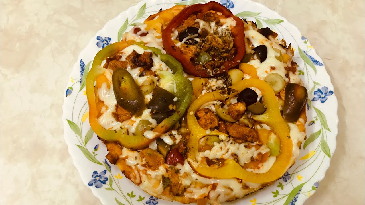 Ramadan Special | Iftar | Pizza without Oven | Pan Pizza | Chicken ...