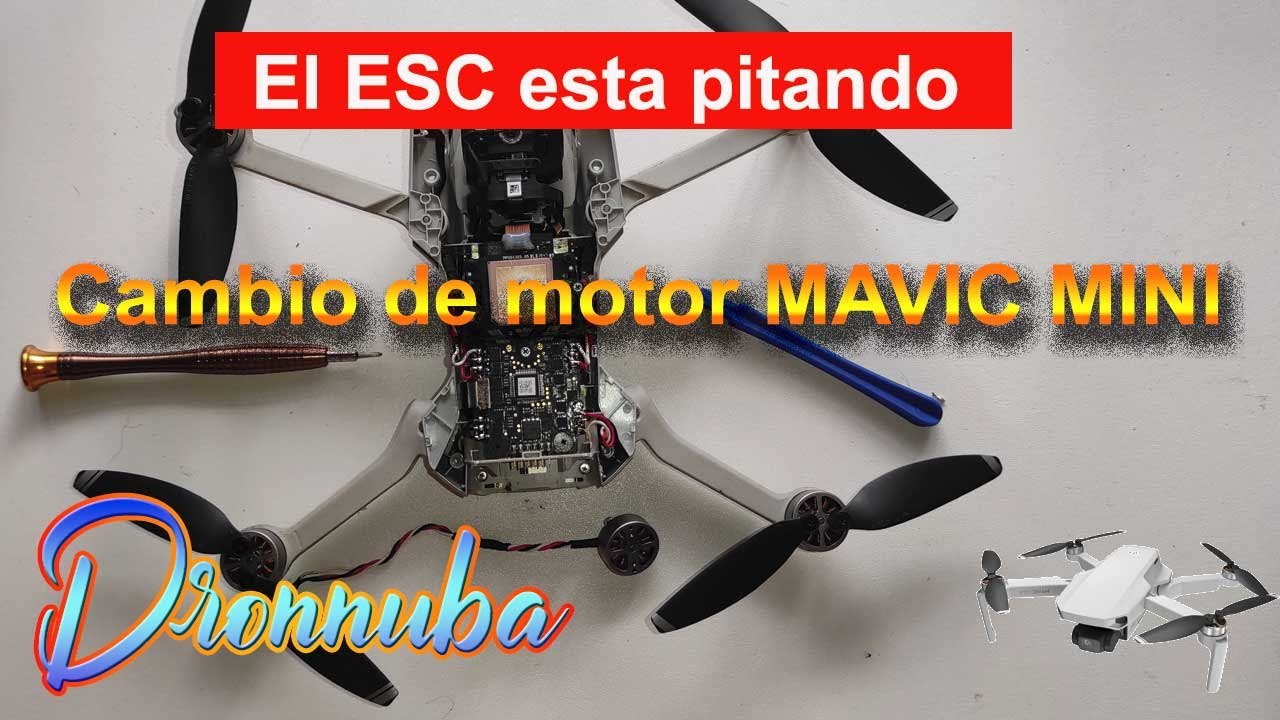 CAMBIO DE MOTOR EN MAVIC MINI - YouTube
