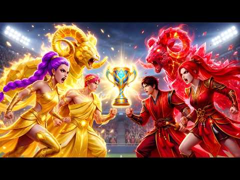 Golden Family VS Ruby Family: RUMI Gets The Magic Sheep Racing Championship - KPOP Demon Hunters