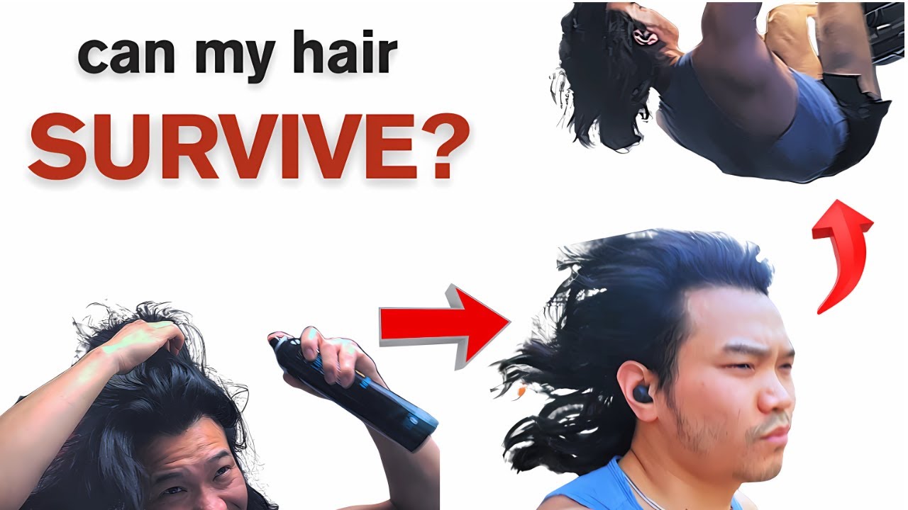 Can L'Oréal Hairspray Withstand the Gym, the Wind, and Sleep?! - YouTube