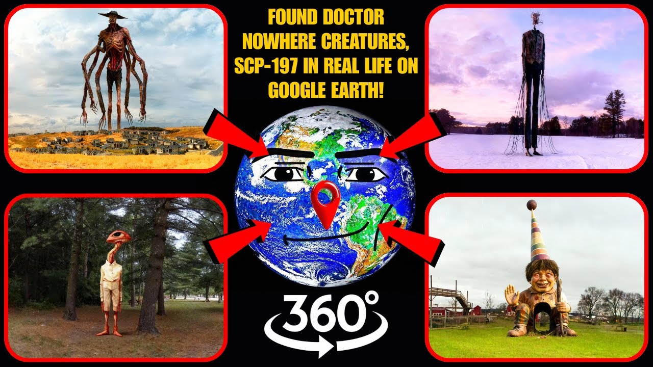 VR 360° - Found Doctor Nowhere Creatures, SCP-197 in real life on ...
