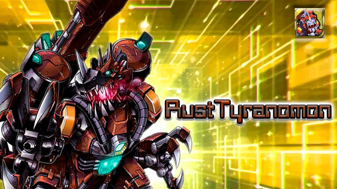 ¿RUSTTYRANOMON ES BUEN DIGIMON? Análisis de RustTyranomon (Tenacious ...