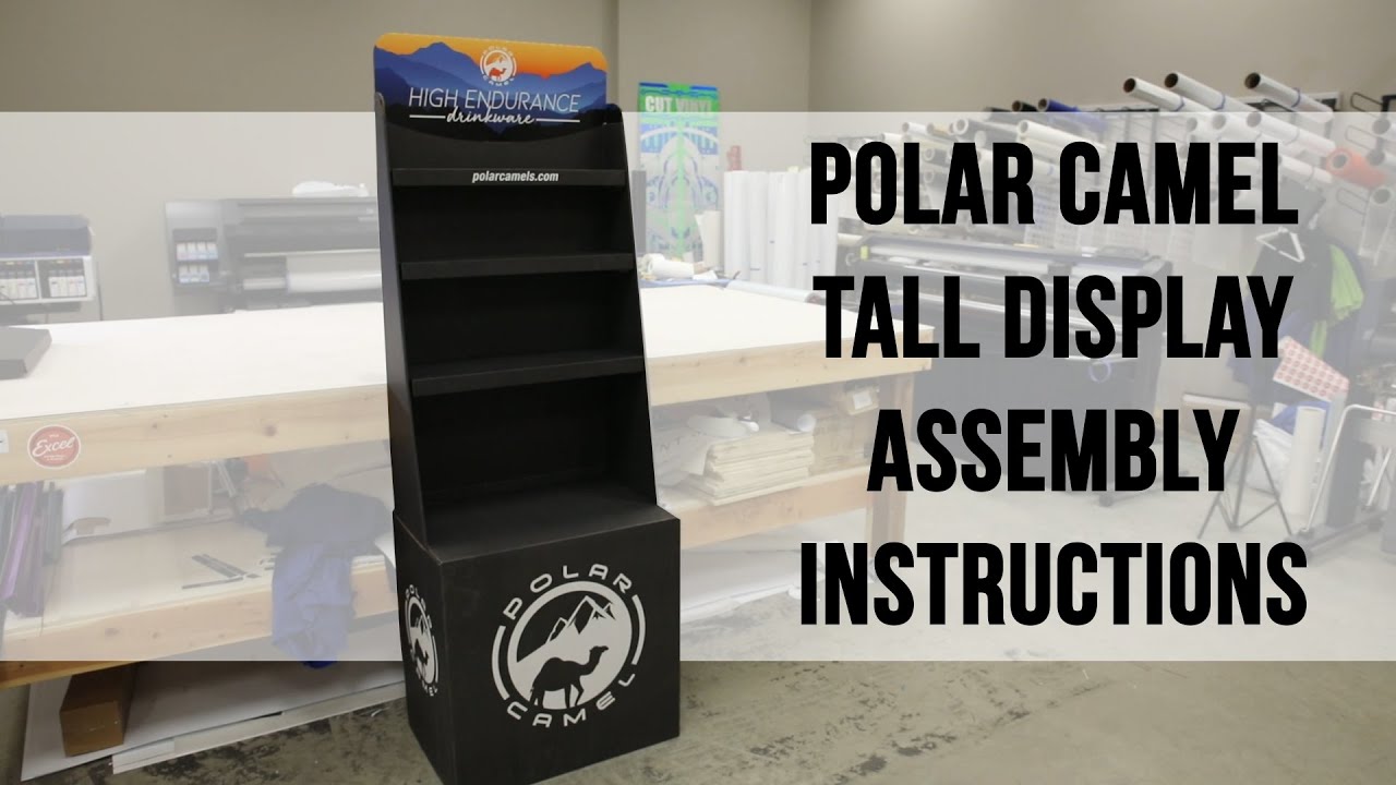 Polar Camel Tall Display Assembly Instructions - YouTube