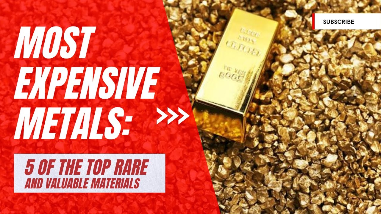 Top 5 Most Expensive Metals 2022 || Rare & Valuable Materials || AMZ ...