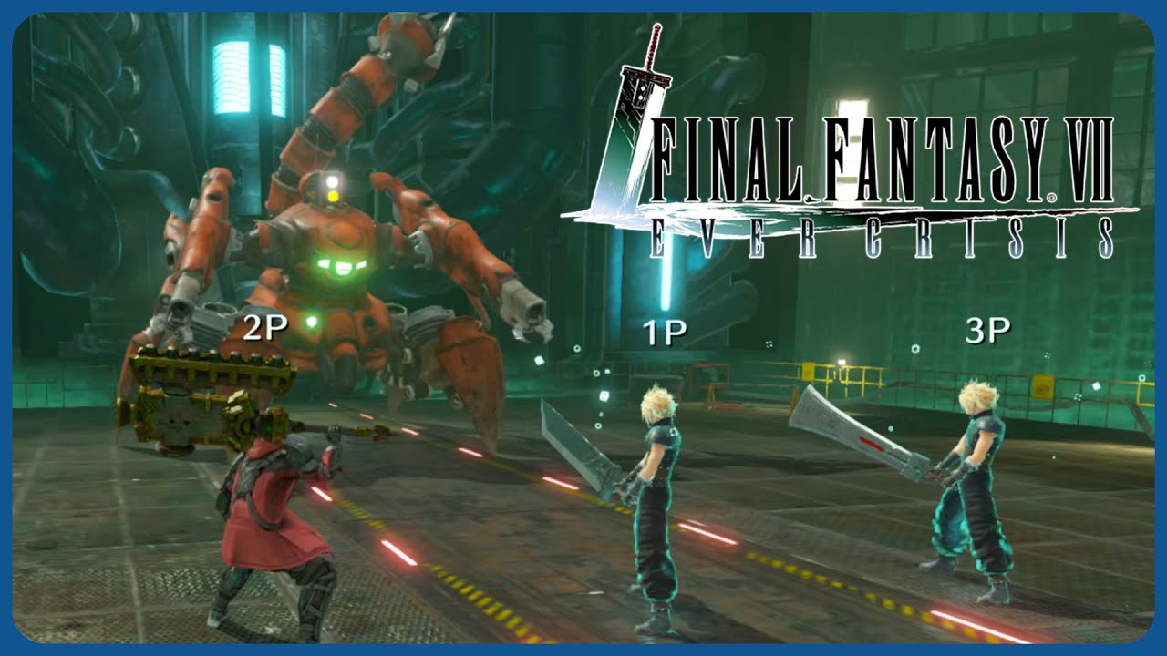 Multiplayer Combat Gameplay - Final Fantasy 7 Ever Crisis - YouTube