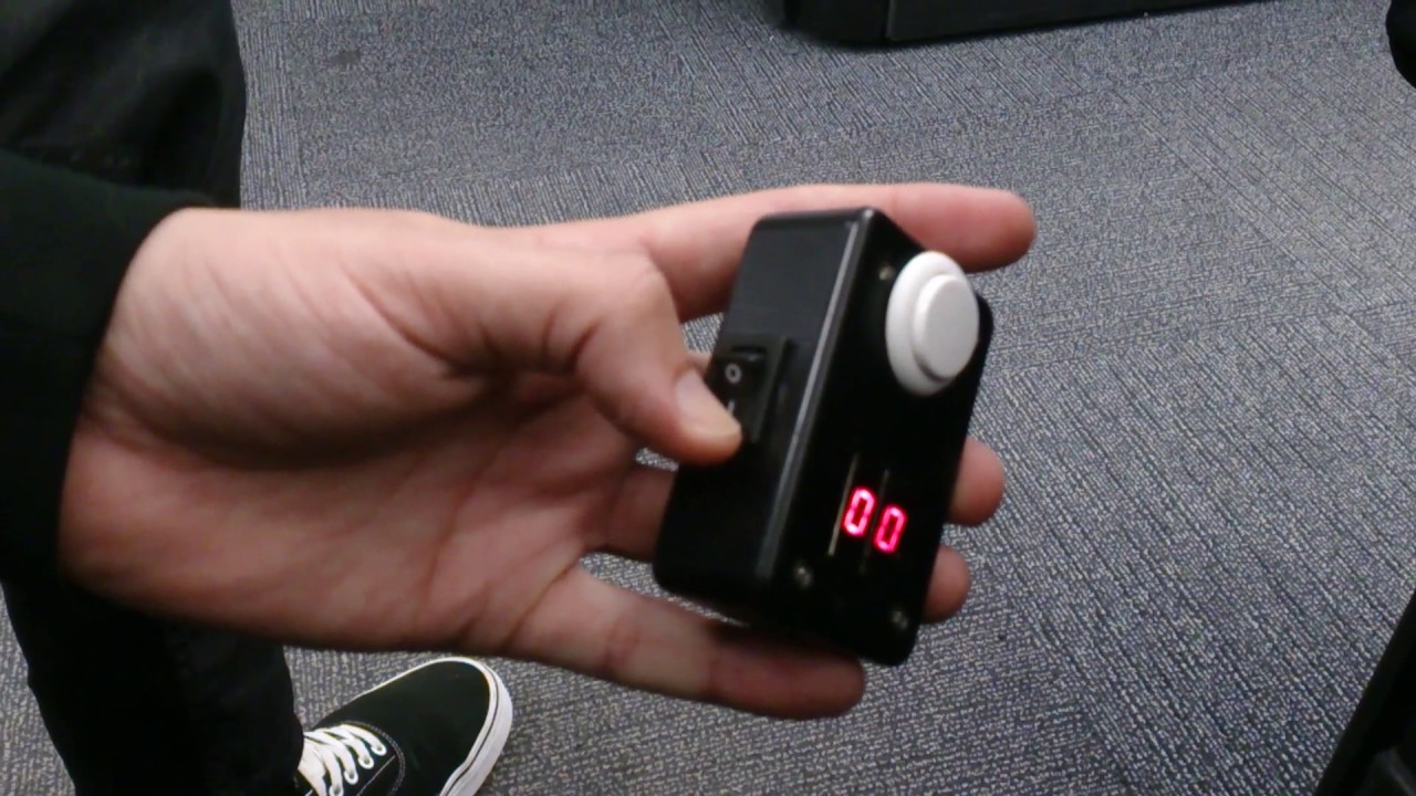 Hand made electronic fidget toy - YouTube