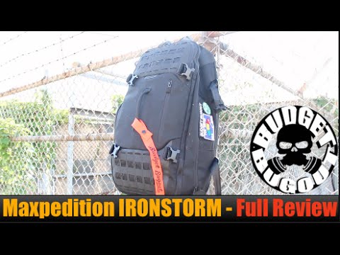 Maxpedition IRONSTORM -- A Tactical Military Backpack? Or A Versatile ...