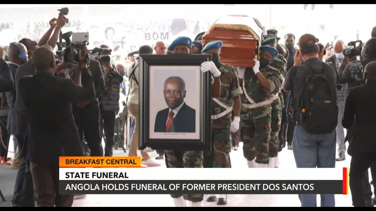 State Funeral: Angola Holds Funeral of Former President Dos Santos ...
