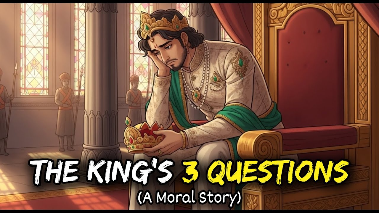 The King's 3 Question | Motivational Story For Students | Learn English ...