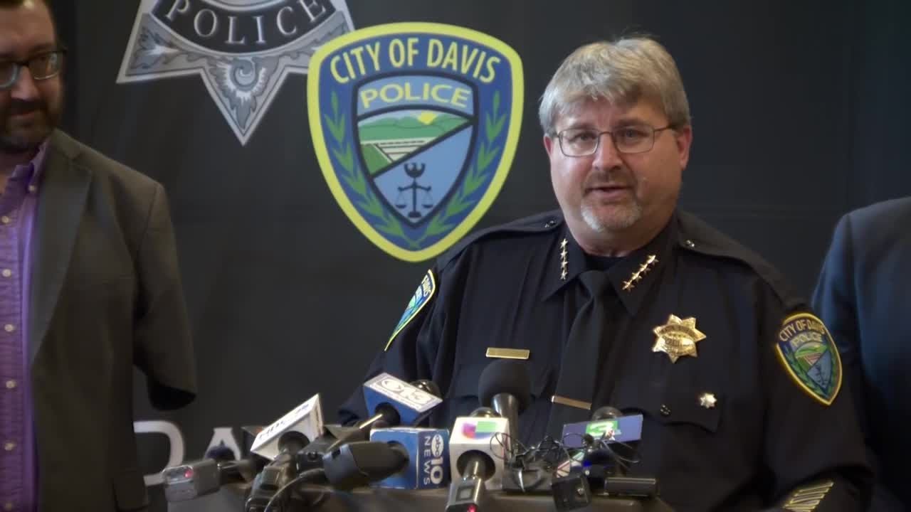 Davis police chief: People can resume normal life in Davis now - YouTube