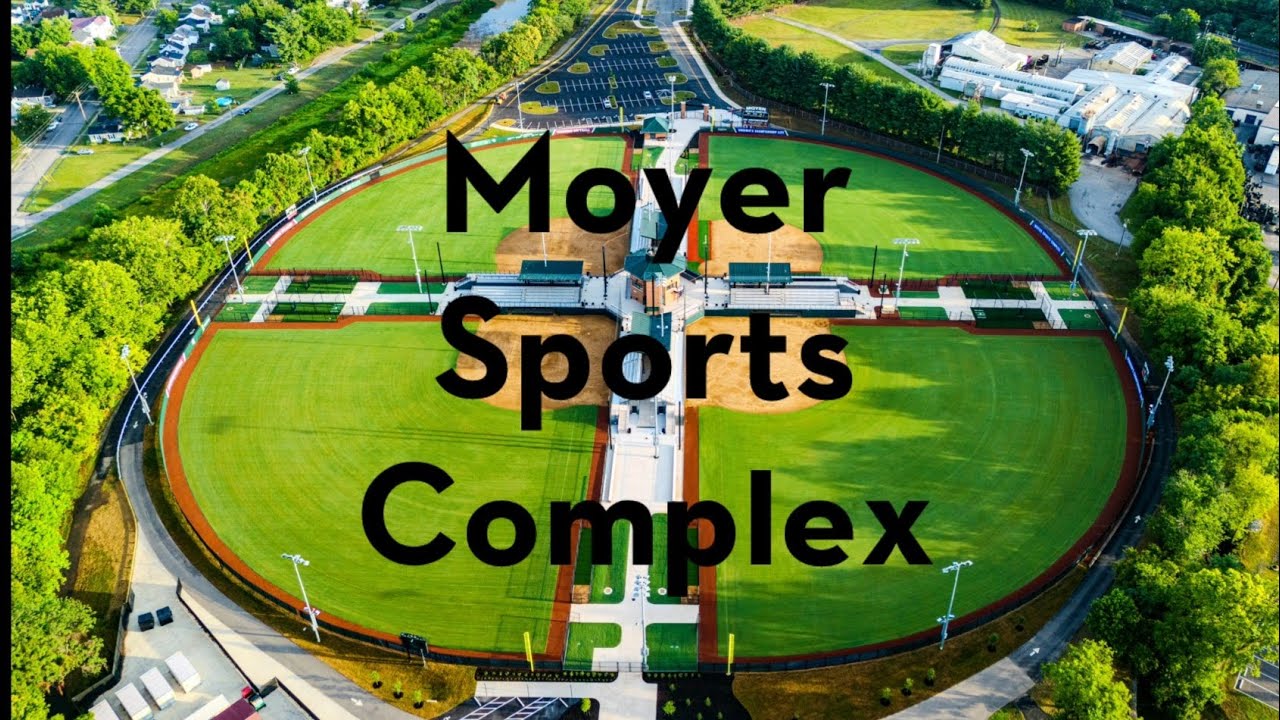 Aerial Drone Views of Moyer Sports Complex, Salem VA (Newly Renovated ...