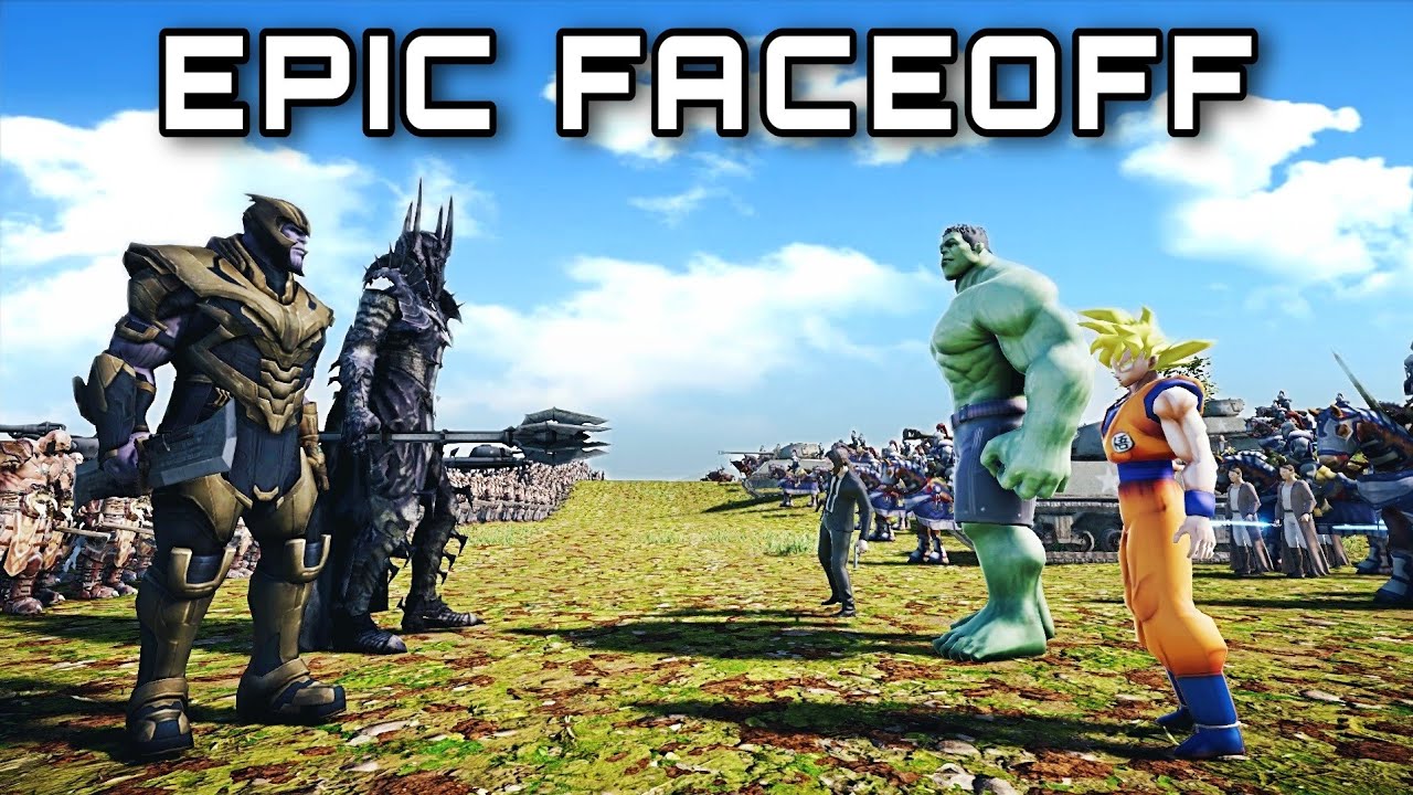 HEROES VS VILLAINS | Ultimate Epic Battle Simulator 2 | UEBS 2 - YouTube