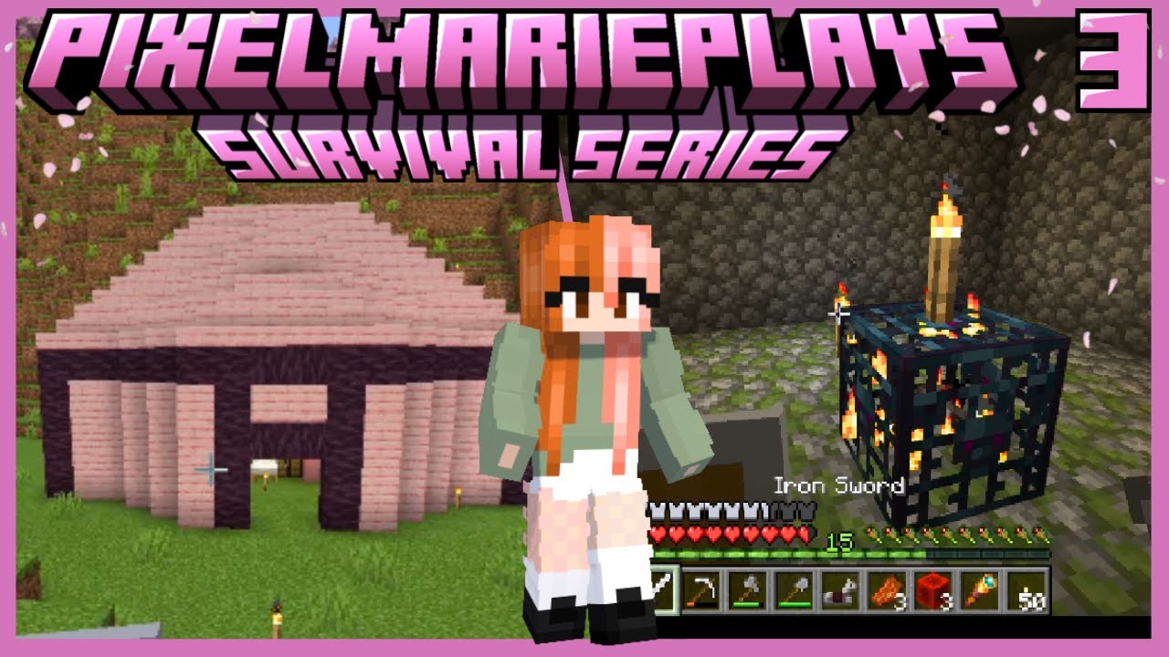 I MADE a house & Found a SPAWNER! | Survival Let's Play Ep. 3 (Minecraft Java Version 1.20 ...