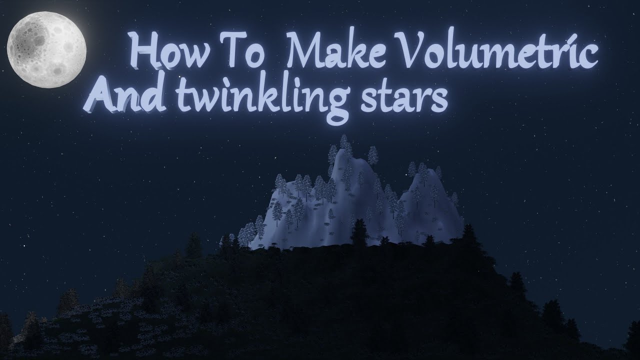⭐How To Make Volumetric And Twinkling Stars In Blender🌟 - YouTube