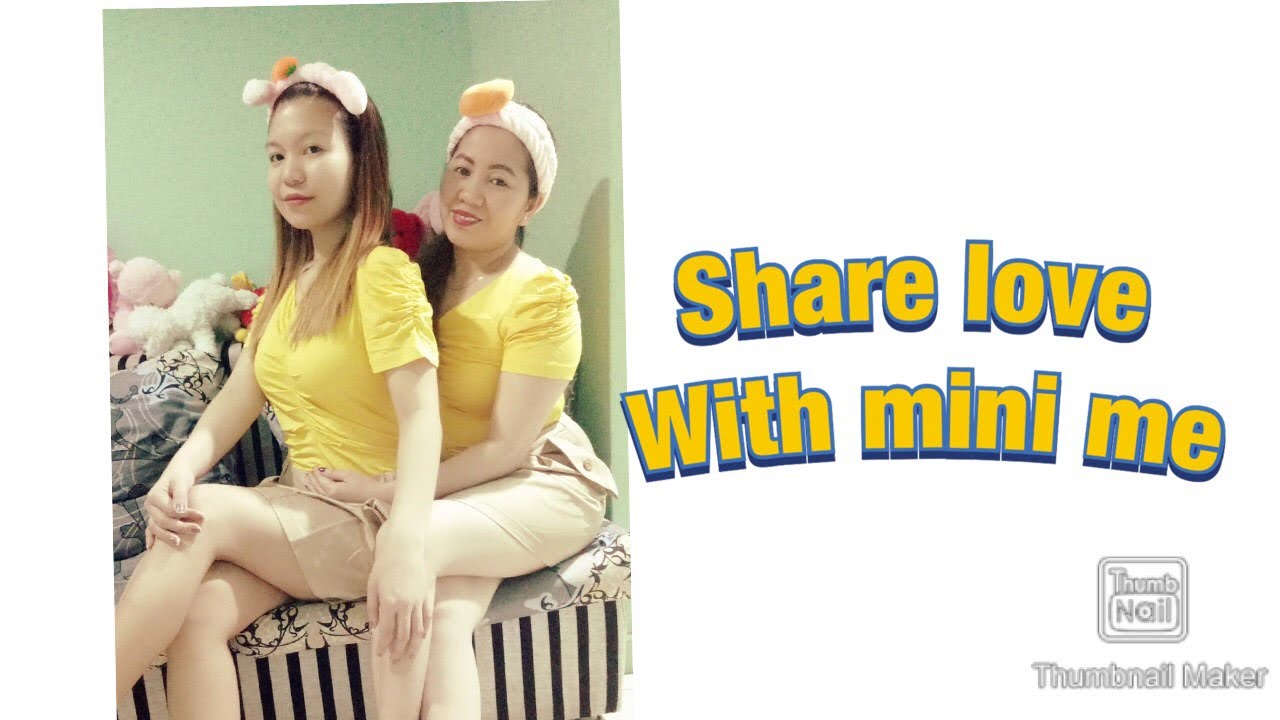 Share love with my mini me - YouTube