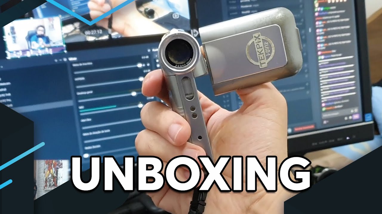 UNBOXING DA TEKPIX, A CÂMERA DIGITAL MAIS VENDIDA DO BRASIL - YouTube