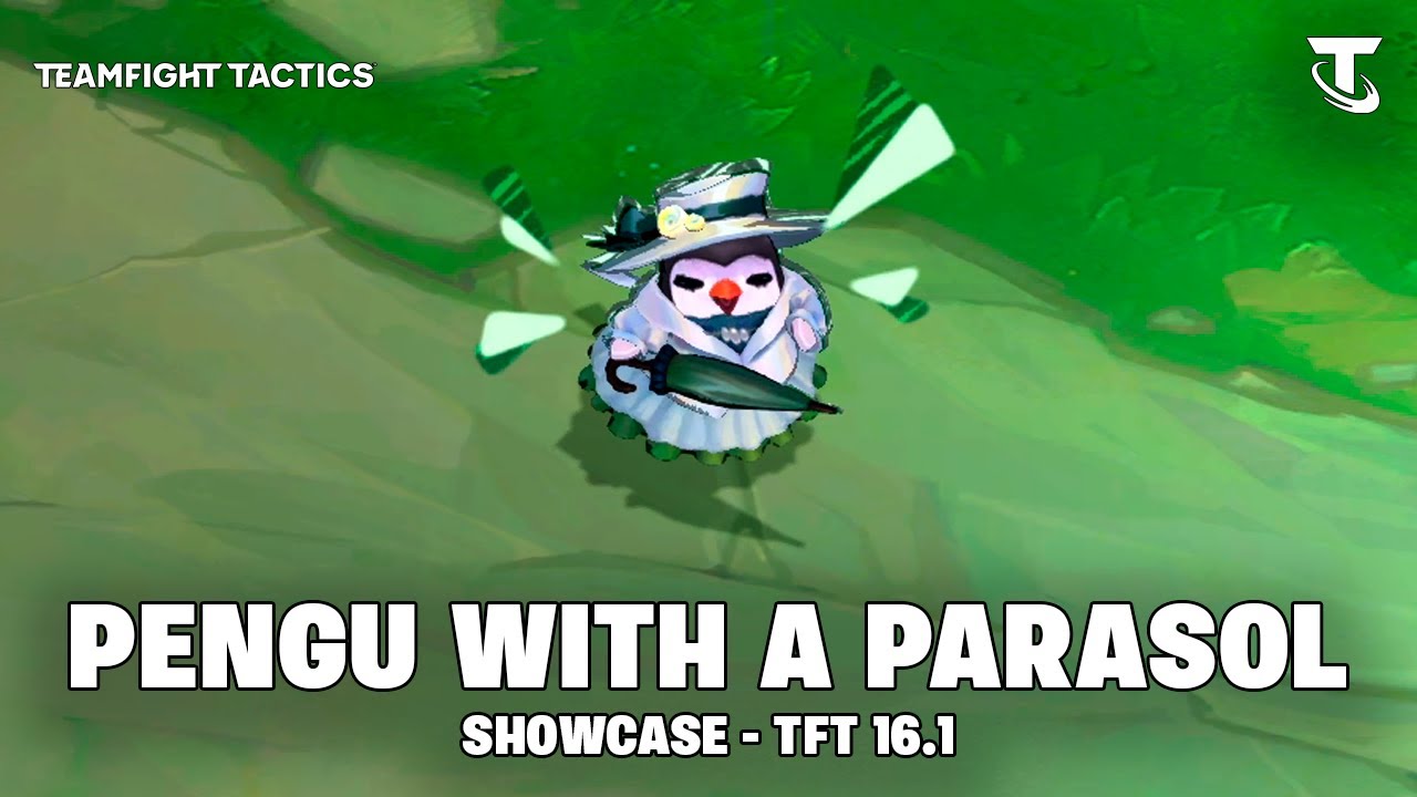 PENGU WITH A PARASOL | TFT 16.1 - YouTube