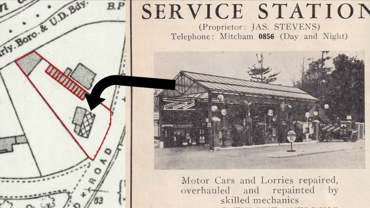 The Oldest Petrol station in Mitcham? - YouTube