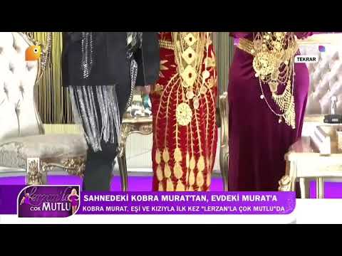 KOBRA MURAT VE EŞİ EMİNE SULTAN VE PRENSES KIZI SERGÜL İLK KEZ TEVİZYONDA GÜNDEM