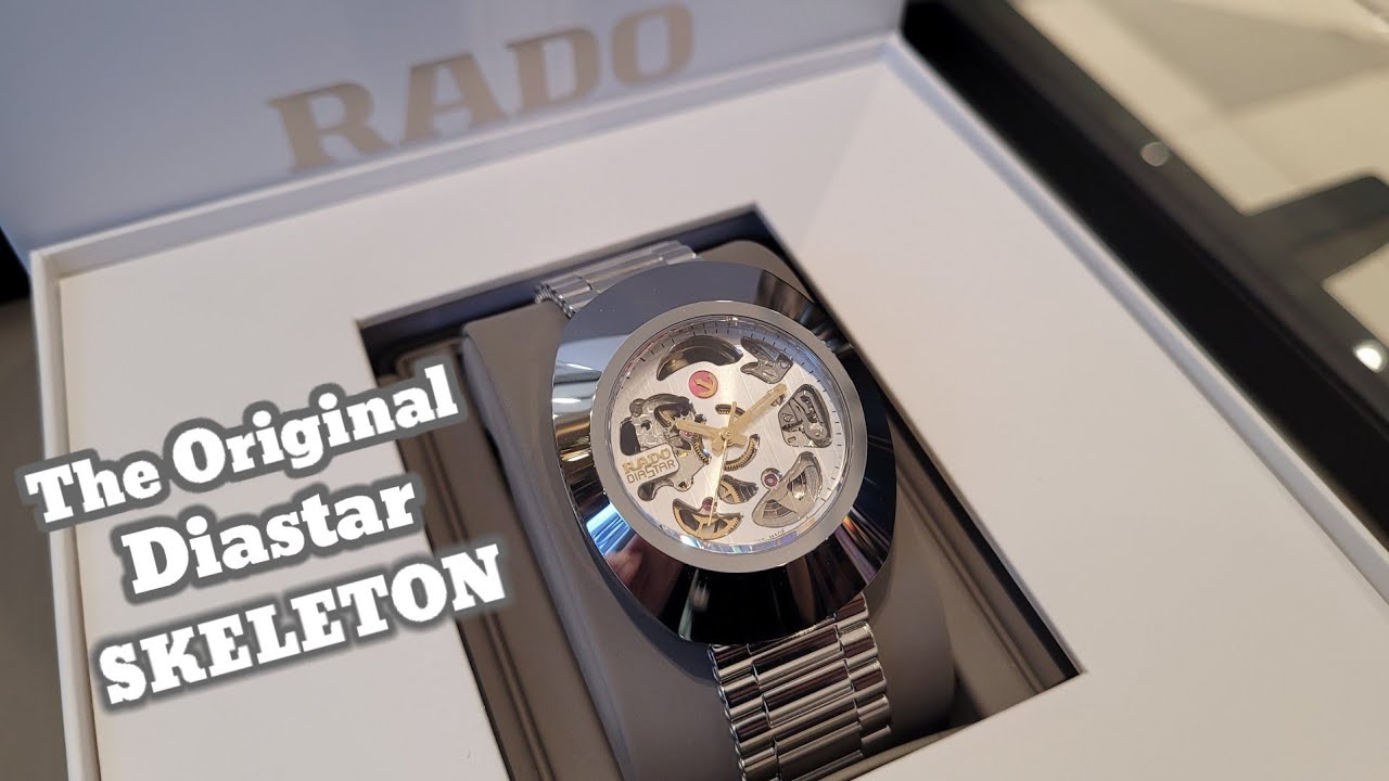 RADO The Original Diastar SKELETON !! - YouTube