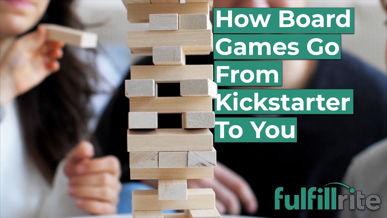 How Board Games Go From Kickstarter to You - YouTube