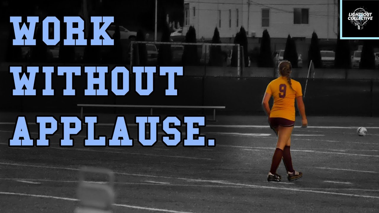 WORK WITHOUT APPLAUSE. - LIGHTSOUT COLLECTIVE - YouTube