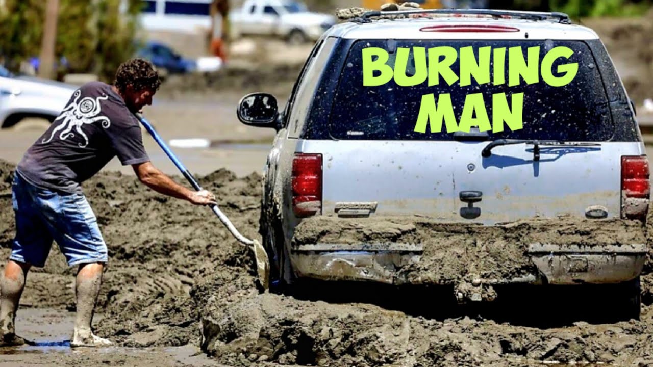 Burning Man Festival! PEOPLE ESCAPING! - YouTube