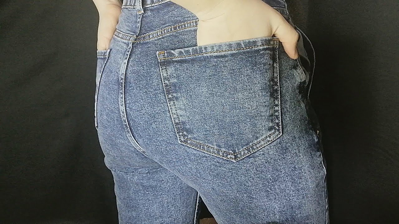 ASMR Jeans SCRATCHING Fabric sounds RUBBING JEANS АСМР Скретчинг ...