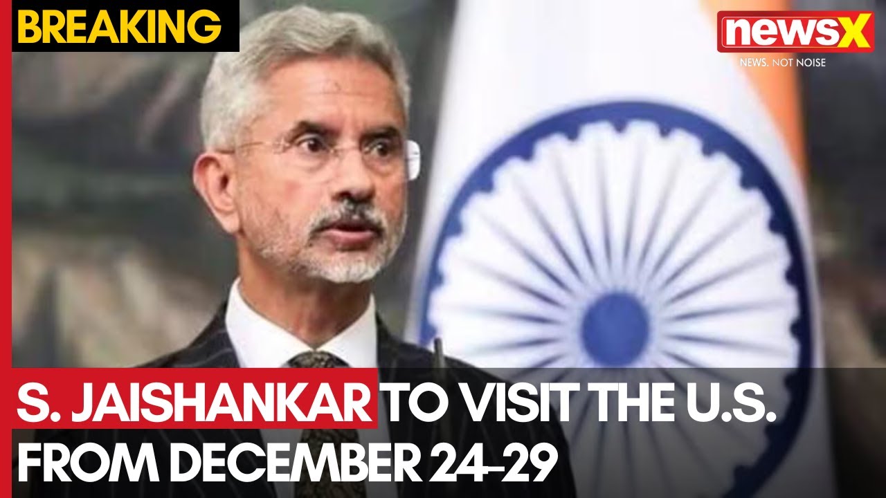 External Affairs Minister Dr. S. Jaishankar to Visit the U.S. from ...