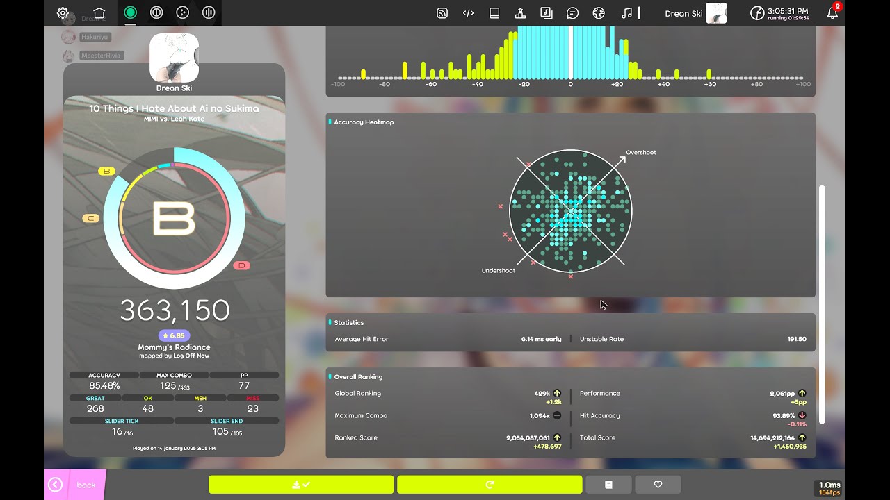[OSU] Normal 6 digit activities - YouTube