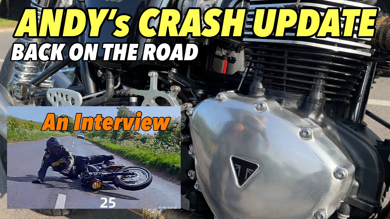 Andy's Crash Update - Back on the Road Interview! - YouTube