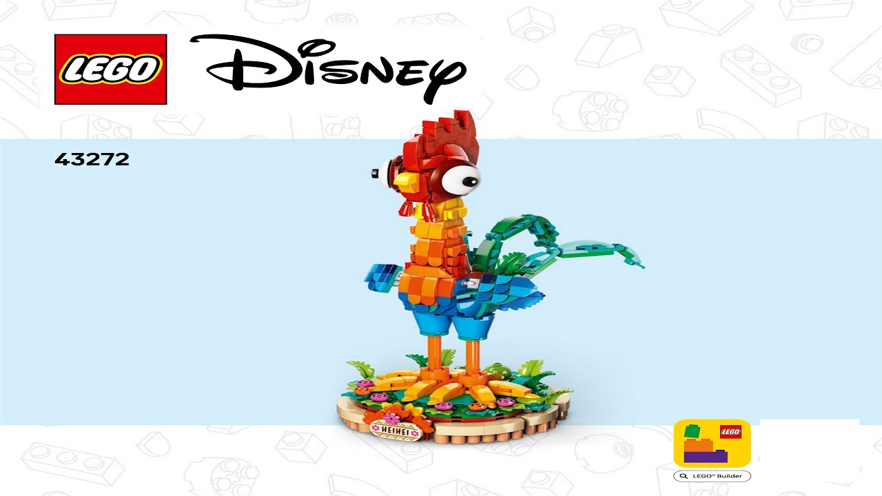 LEGO instructions - Disney - 43272 - Heihei - YouTube