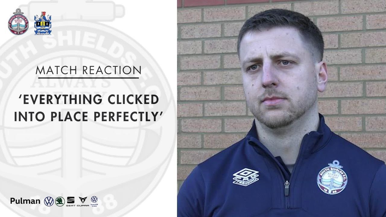 MATT GATISS REACTION | SOUTH SHIELDS WOMEN 7-0 REDCAR TOWN LADIES - YouTube