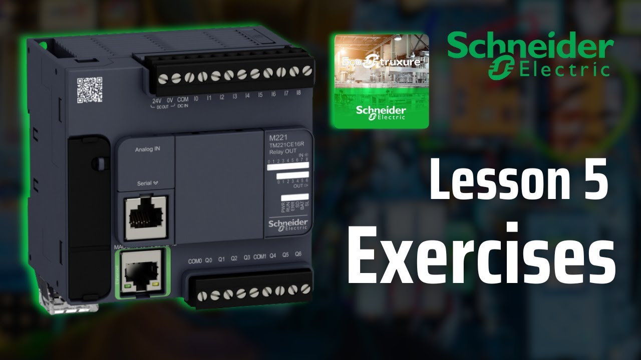 Lesson 5: Bit Level instruction Exercises on EcoStruxure Machine Expert ...