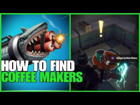FORTNITE | How To Find Coffee Makers | Seasons Hauntings Event - YouTube