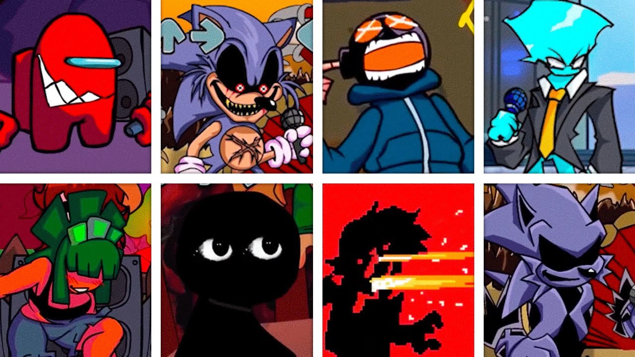 Transformation of FNF Bosses #2 - Friday Night Funkin Animation - YouTube