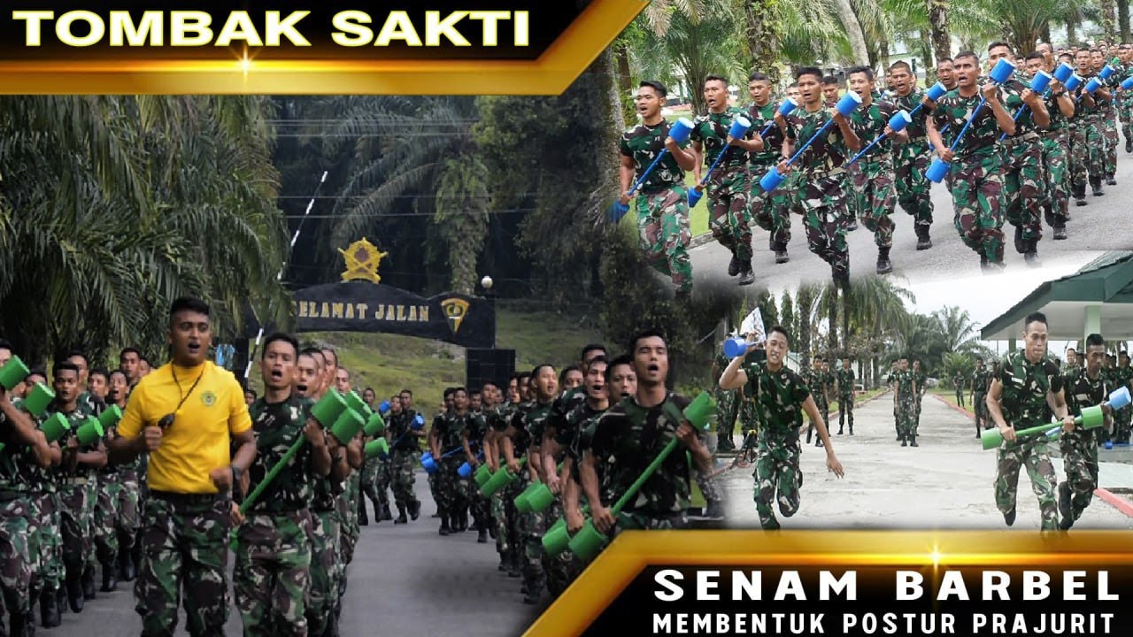 MEMBENTUK POSTUR PRAJURIT " YONIF 122/TOMBAK SAKTI " !! MELAKSANAKAN ...