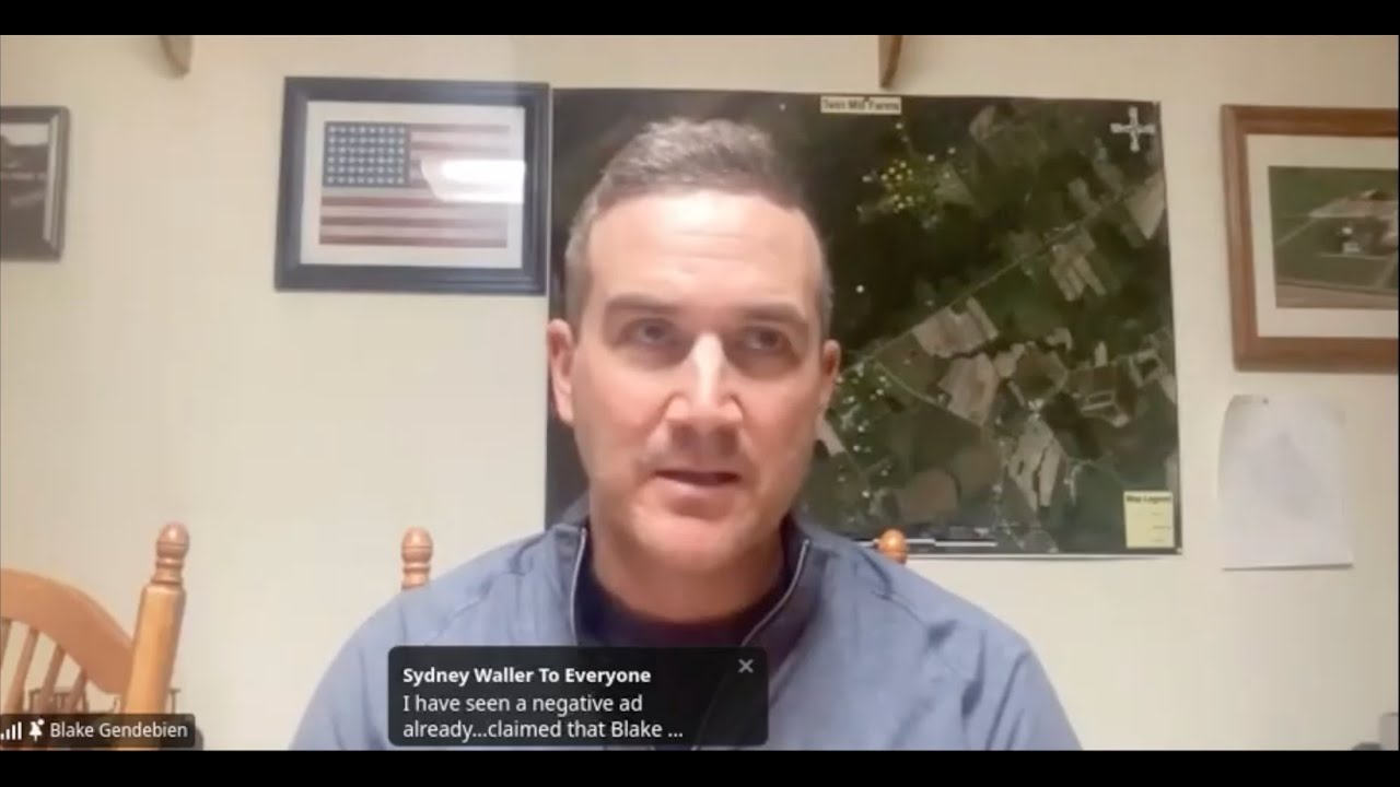 Blake Gendebien NY-21 Virtual Meet & Greet - YouTube