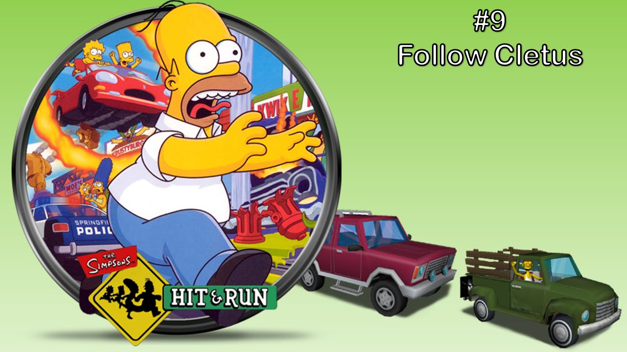 Follow Cletus - The Simpsons Hit & Run - Part 9 - YouTube